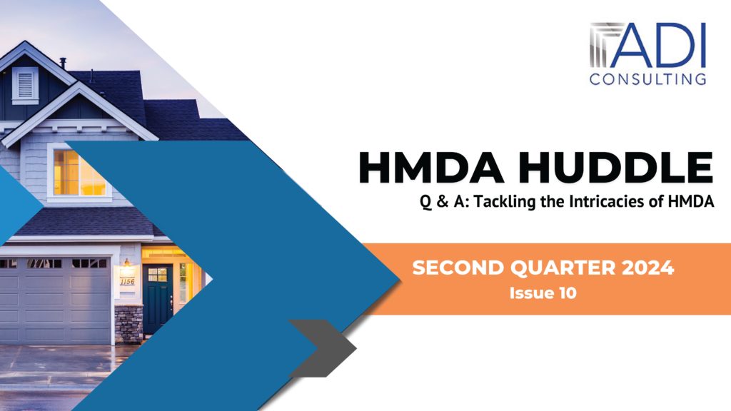 #HMDA HUDDLE | ADI Consulting