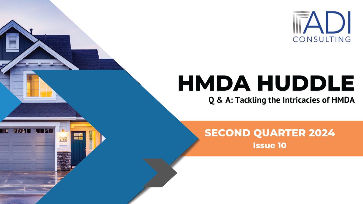 #HMDA HUDDLE | ADI Consulting